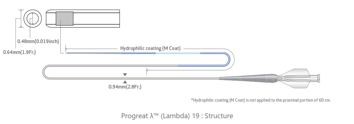 Progreat Lambda™ Micro Catheter System